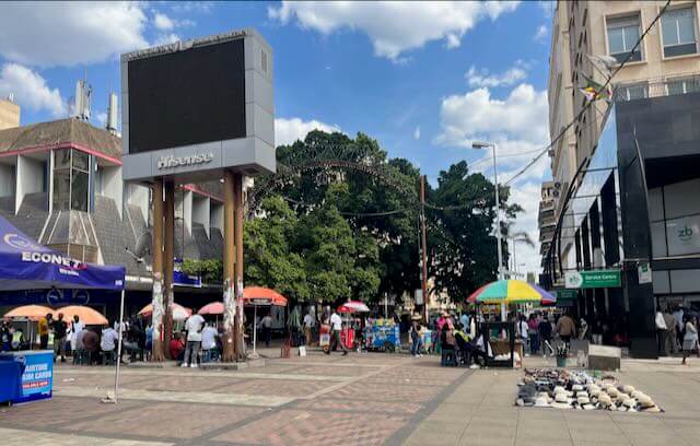 Visiting Harare - Wandering North
